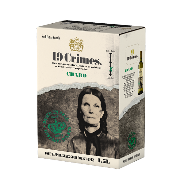 19 Crimes Chard Wine Box - 19 Crimes GBL