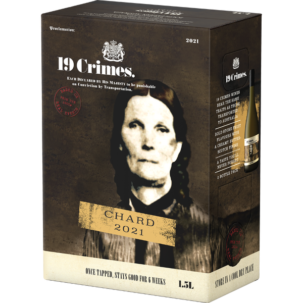 19 Crimes Chard Wine Box - 19 Crimes GBL